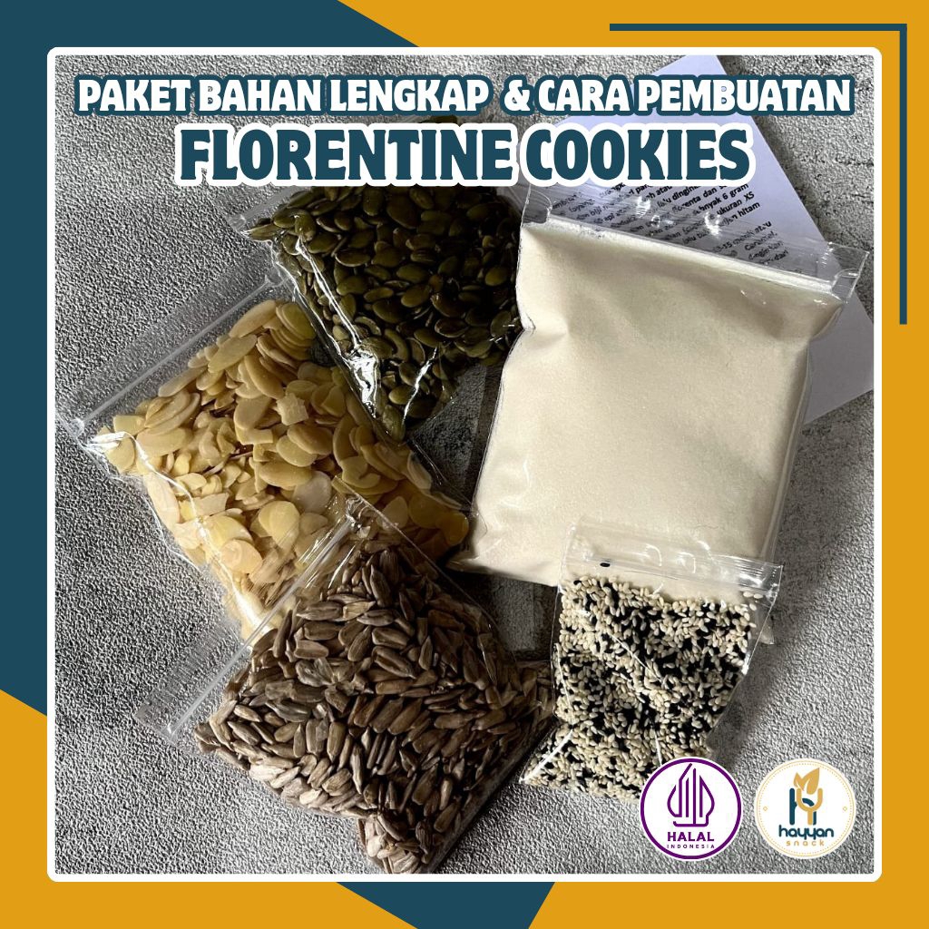 Jual [1 Kg/500 gr/250gr] Florentine Cookies / Paket Florentine Cookies ...