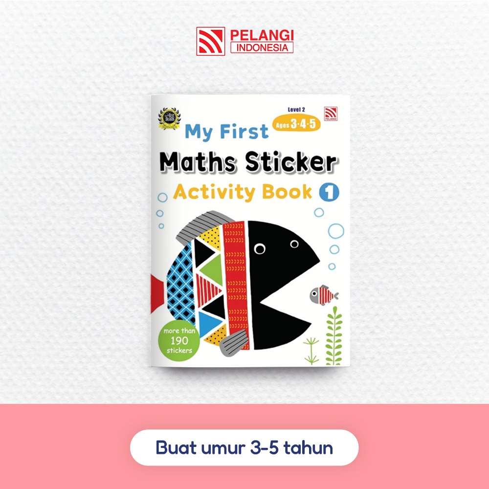 Jual Penerbit Pelangi Indonesia - My First Maths Sticker Activity Book ...