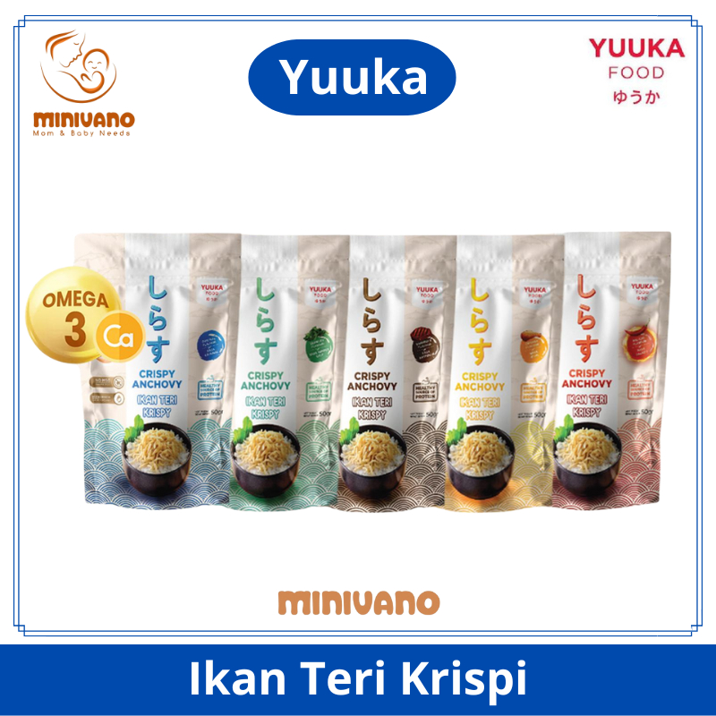 Jual Yuuka Food Ikan Teri Krispi - Crispy Anchovy - Snack Cemilan Anak ...