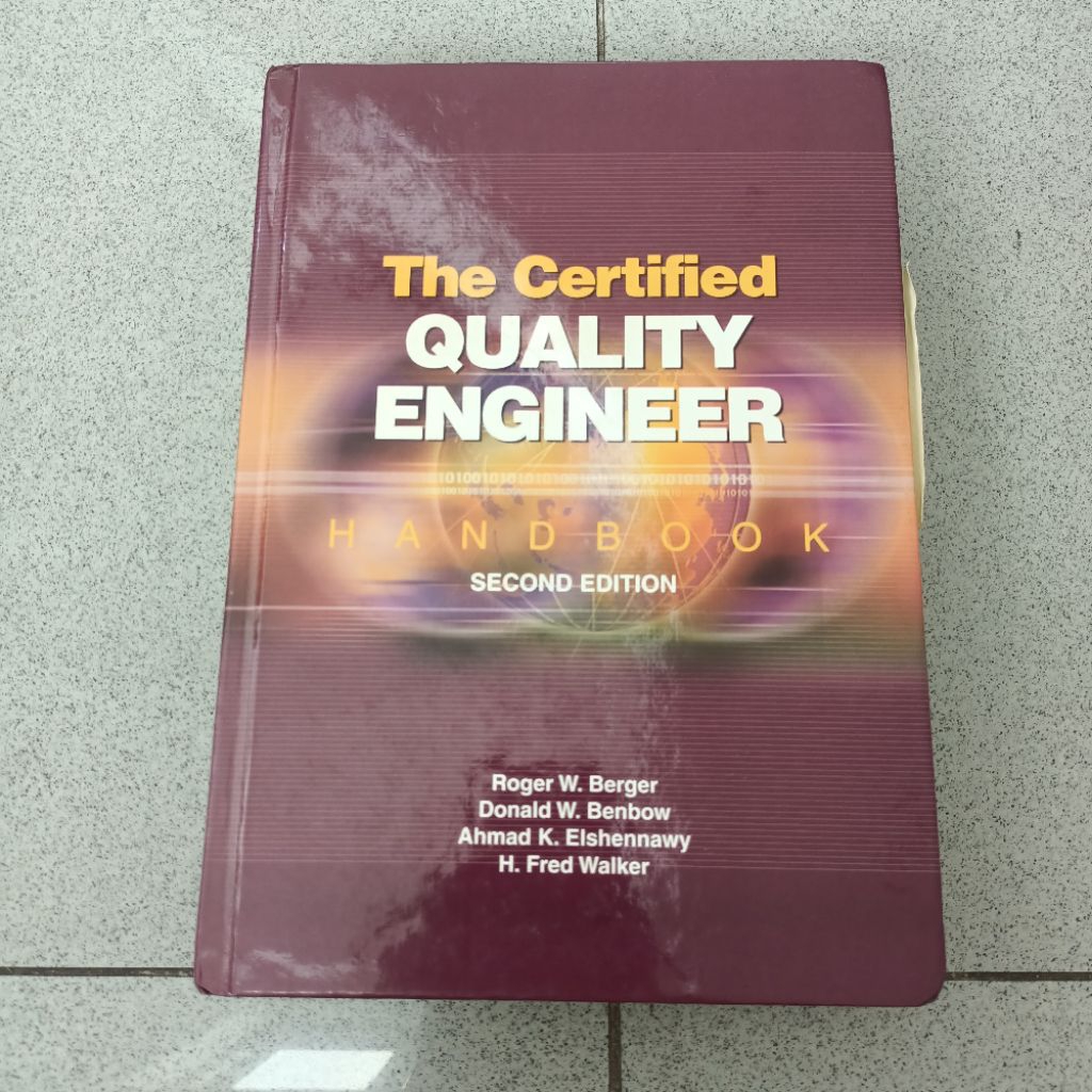 Jual Buku The certified Quality Engineer handbook Second edition Roger ...