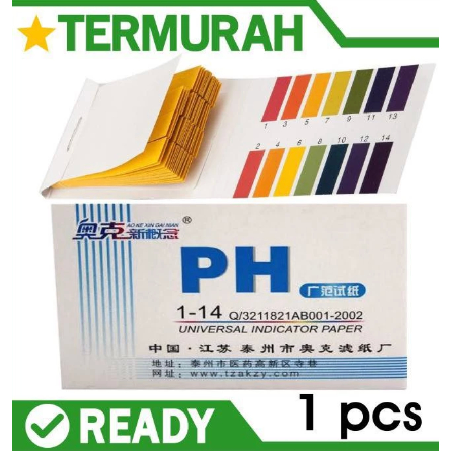 Jual Kertas Lakmus pH Merck Universal Indikator Paper Indicator Litmus ...