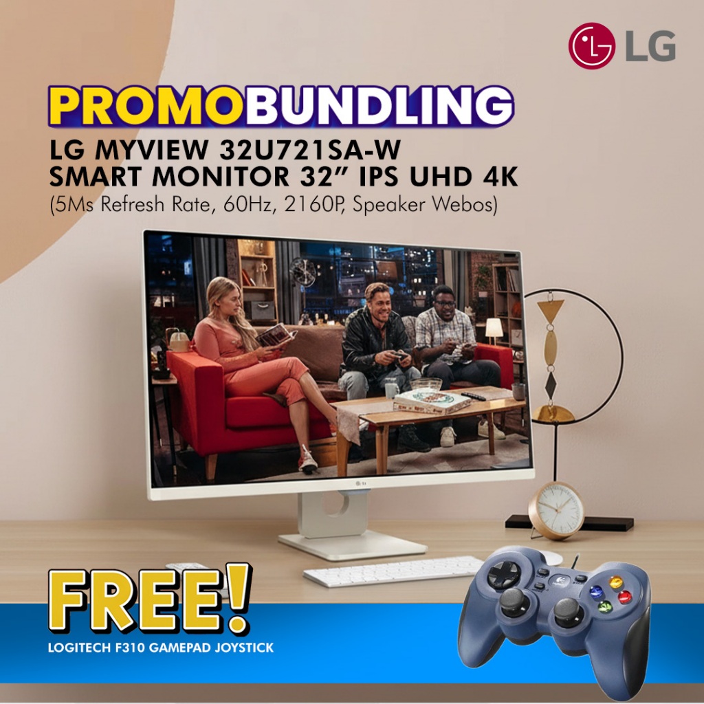 Jual [PROMO BUNDLE LOGITECH F310 GAMEPAD JOYSTICK WIRED] LG MYVIEW ...
