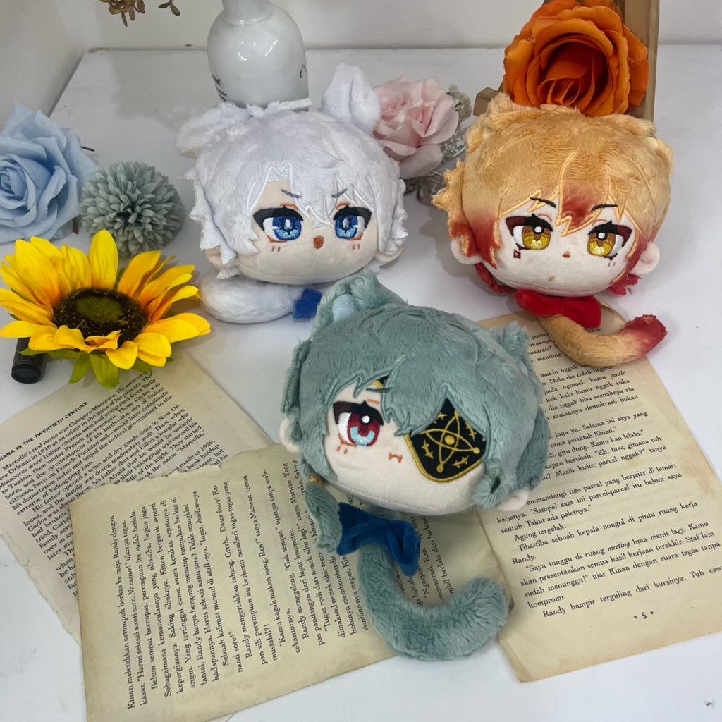 Jual OFFICIAL Ready Stock Plushie Keychain Honkai Star Rail Anaxa Mydei ...