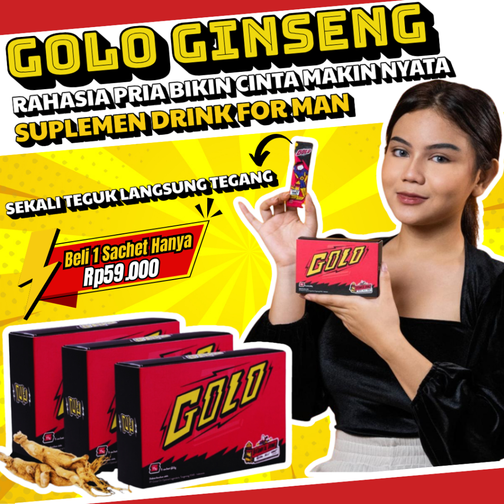 Jual MISTER GOLO PER BOX 1 Box Isi 5 Sachet Suplemen Pria Herbal Serbuk ...