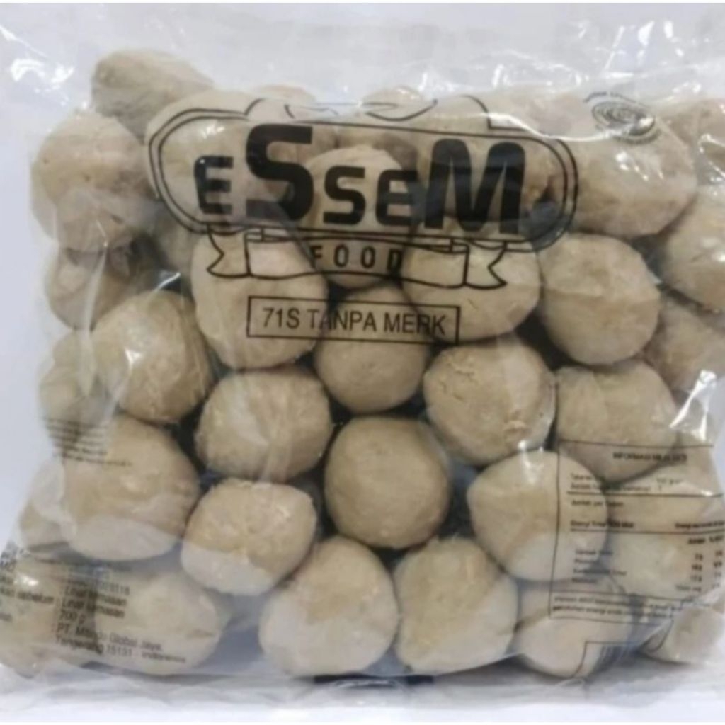 Jual BAKSO ESSEM POLOS ISI 50PCS | Shopee Indonesia