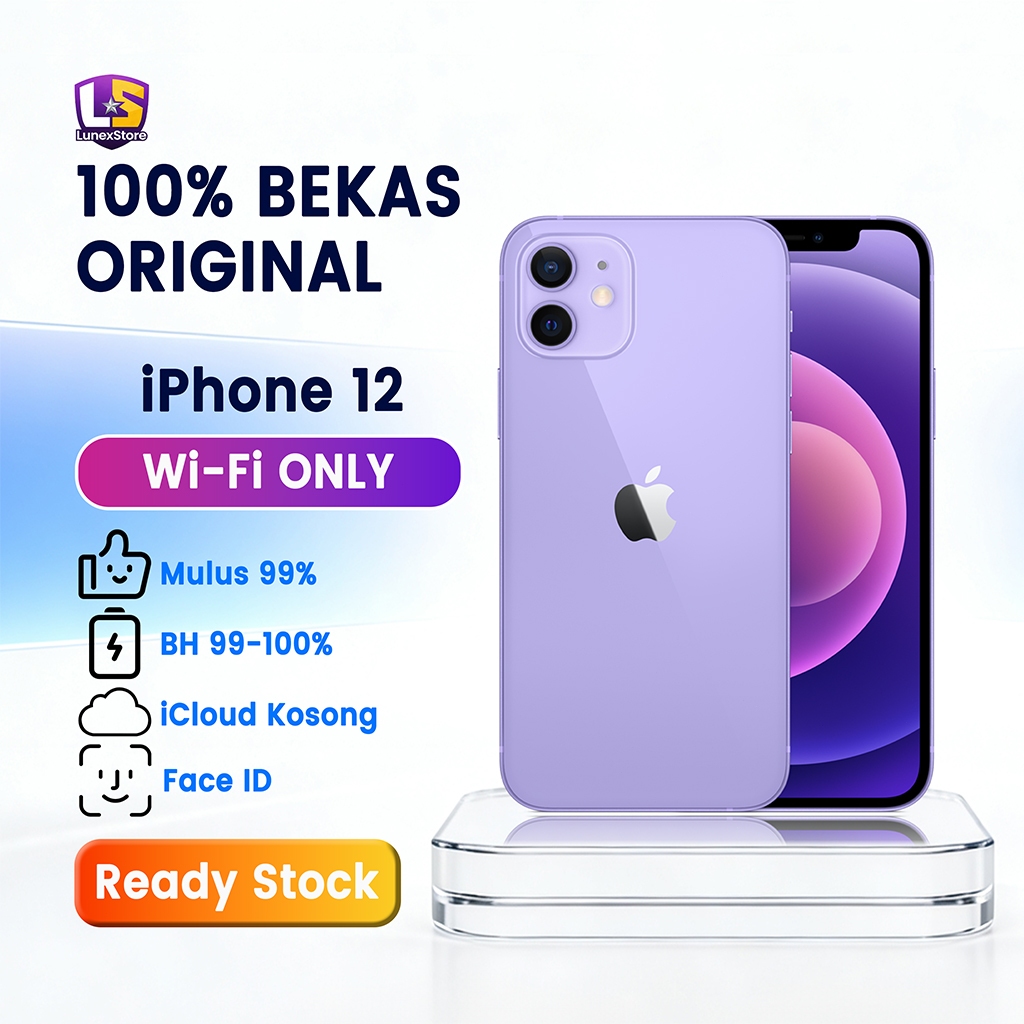 Jual iPhone 12 WIFI ONLY Variasi Khusus Game/Live 64GB/128GB/256GB ...