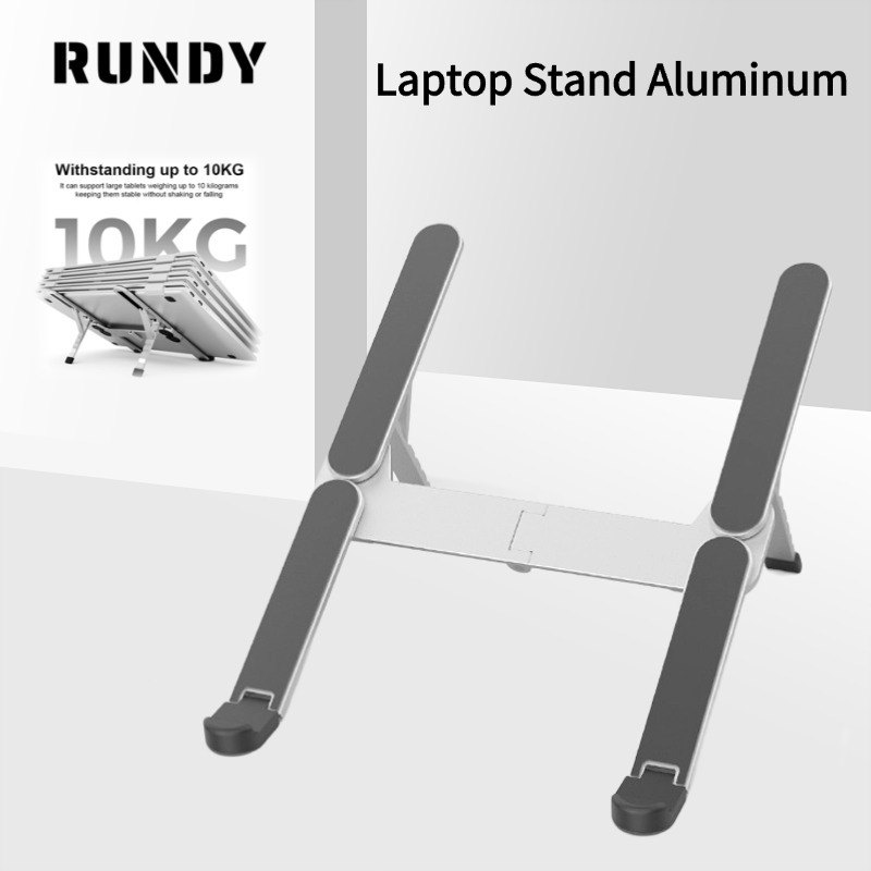 Jual RUNDY Foldable Mini Laptop Stand – Ultra Compact Aluminum Alloy ...