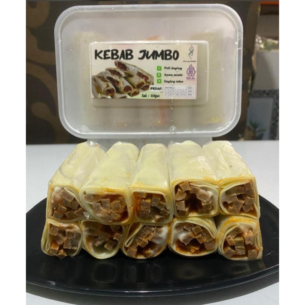 Jual KEBAB JUMBO DAGING ISI 10 PCS | Shopee Indonesia