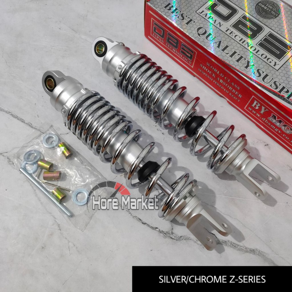 Jual SHOCK DBS NOUVO 280MM CHROME AEROX 155 NEW / OLD / ALPHA / NMAX ...