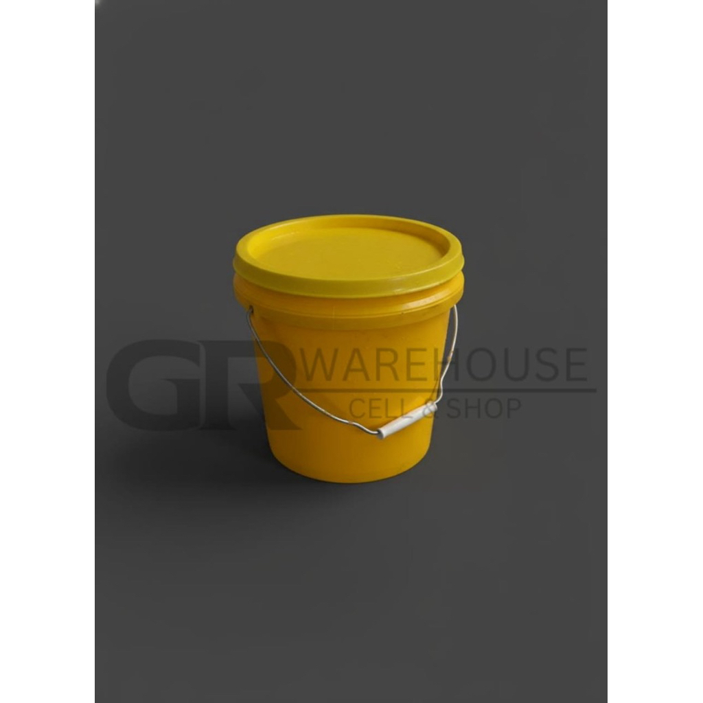 Jual Ember Bekas 10kg Kuning Gagang Besi | Shopee Indonesia