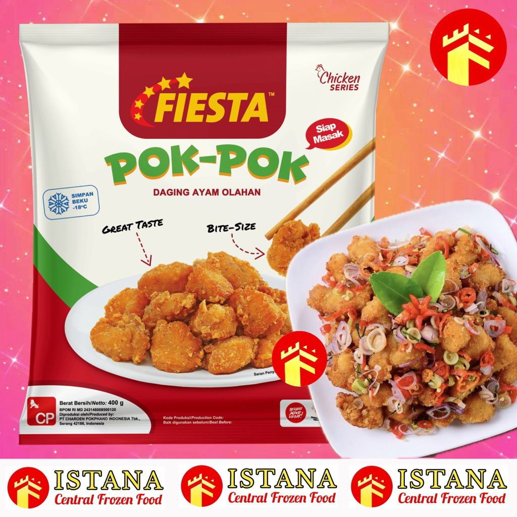 Jual FIESTA POK POK 400 GR POPCORN CHICKEN 400 GR | Shopee Indonesia