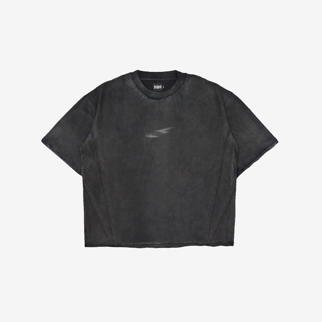 Jual Chamber Of Stars - Dreon Distressed Tee Black - Vintage Washed ...