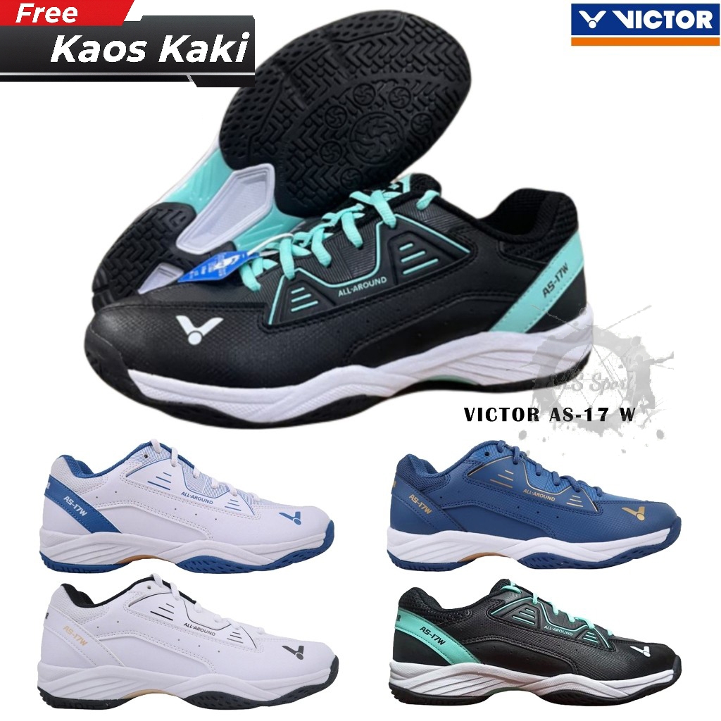 Jual Sepatu Badminton Victor AS 17 W Original Sepatu Bulu Tangkis ...