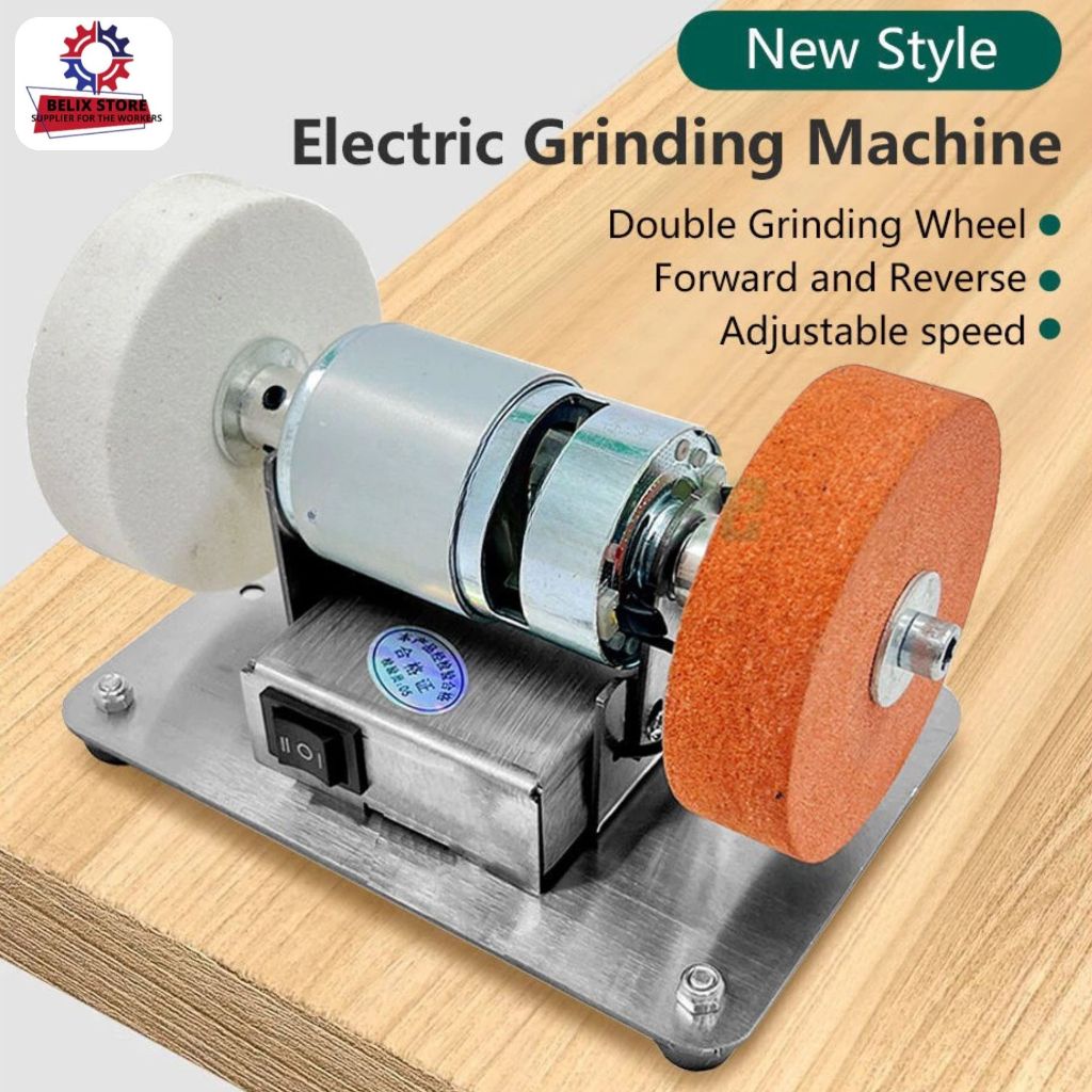 Jual Mini Mesin Gerinda Duduk Stand Holder Mini Grinda Meja ...