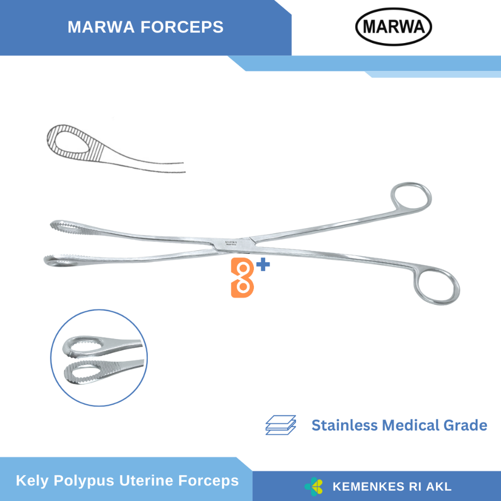 Jual Kelly Uterine POLYPUS Forceps - Placenta Forcep | Shopee Indonesia