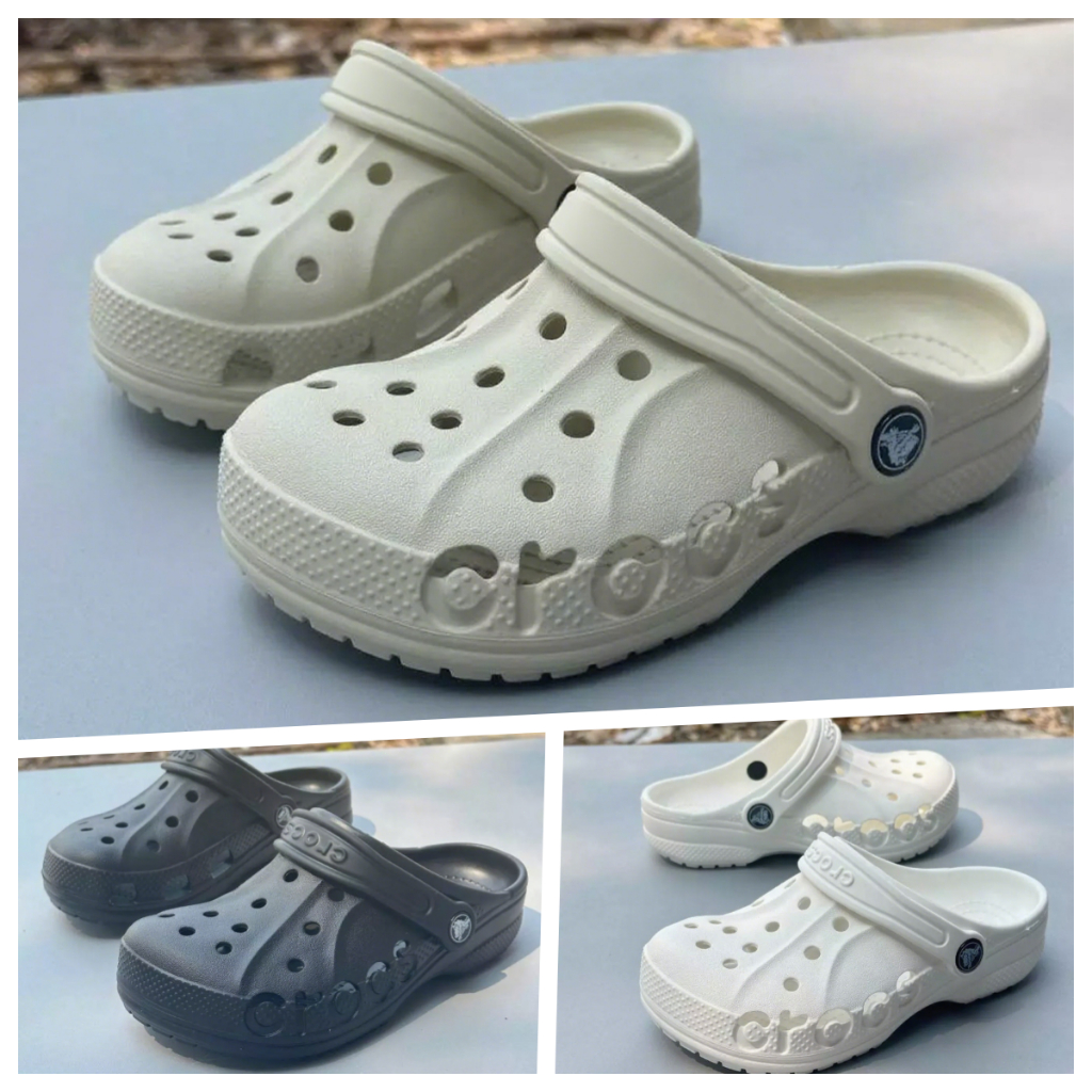 Jual CROCS Sandal Wanita Baya Clog Flat Selop Nyaman Empuk Anti Licin ...
