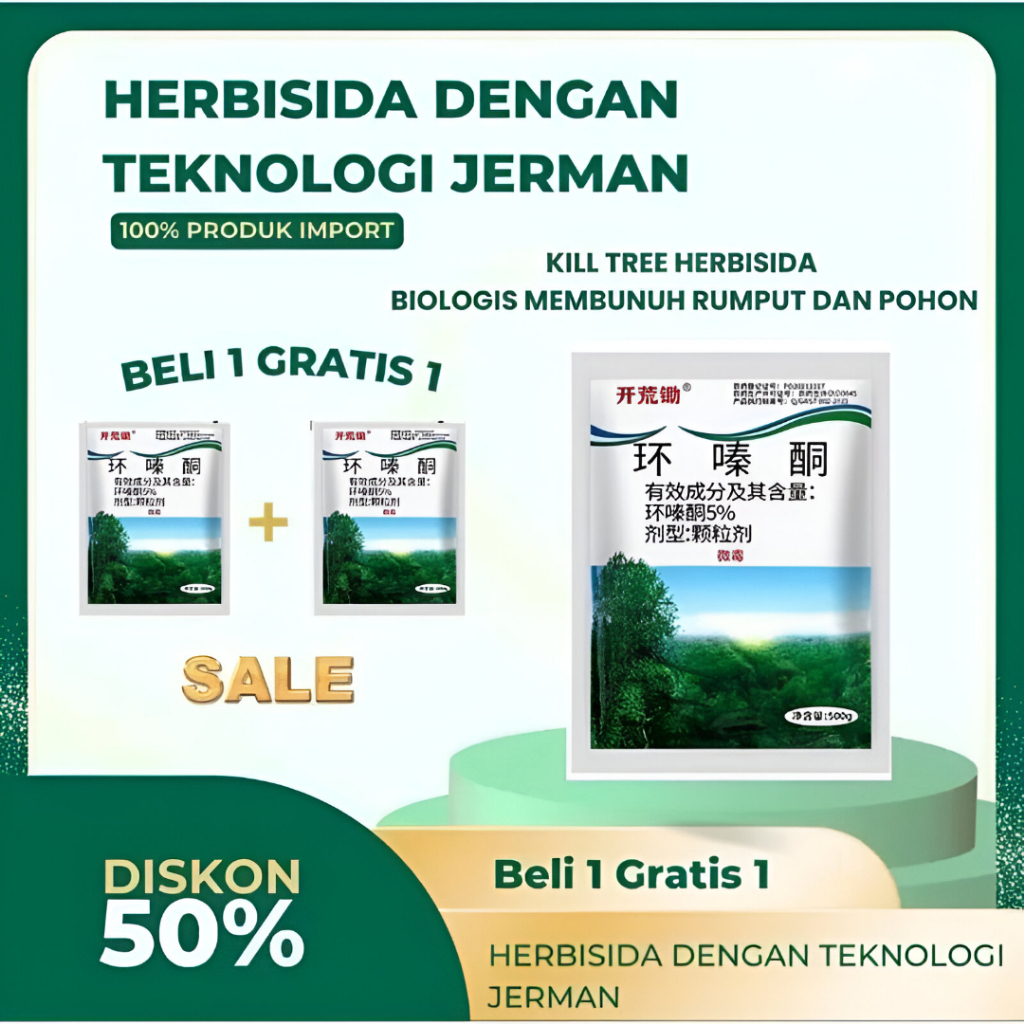 Jual BELI 1 GRATIS 1 | KILL TREE HEXAZIONE HERBISIDA PEMBASMI HAMA ...