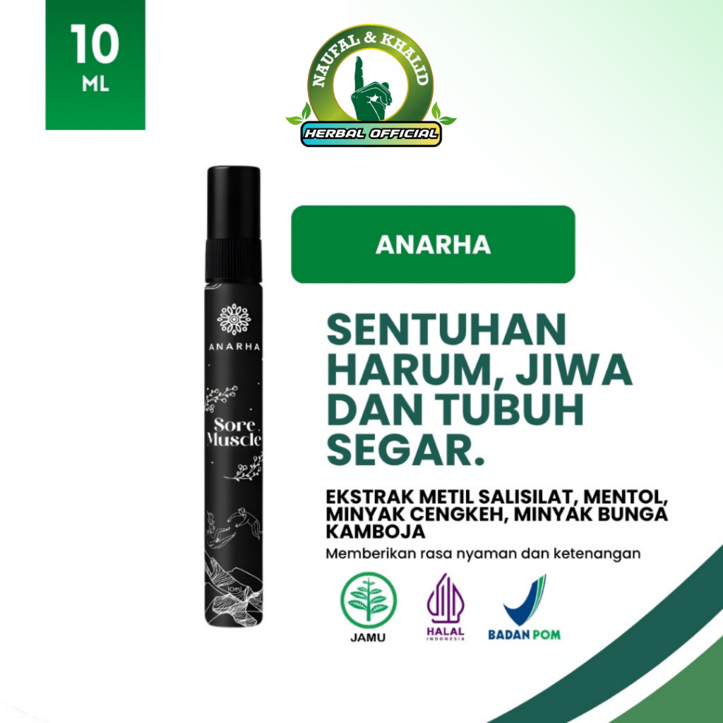 Jual Anarha Parfum Relaksasi Sore Muscle 10ml Original Aromaterapi ...