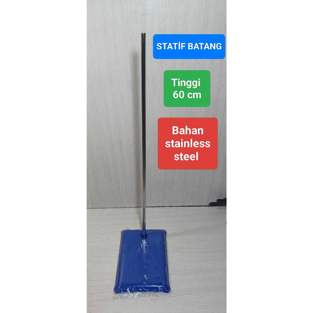 Jual Statif buret stainless statif batang statip retort stand retord ...