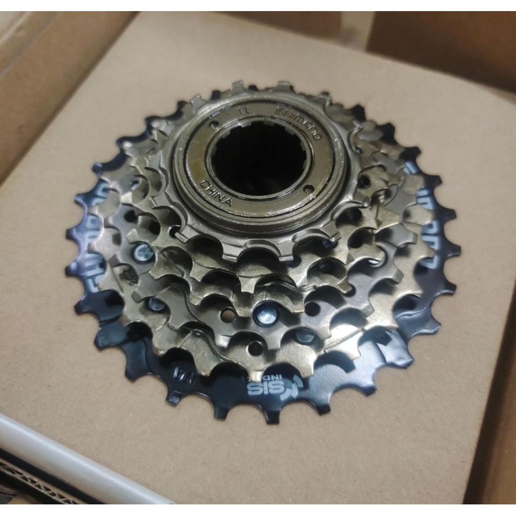 Jual freewheel 6 speed shimano original dus | Shopee Indonesia