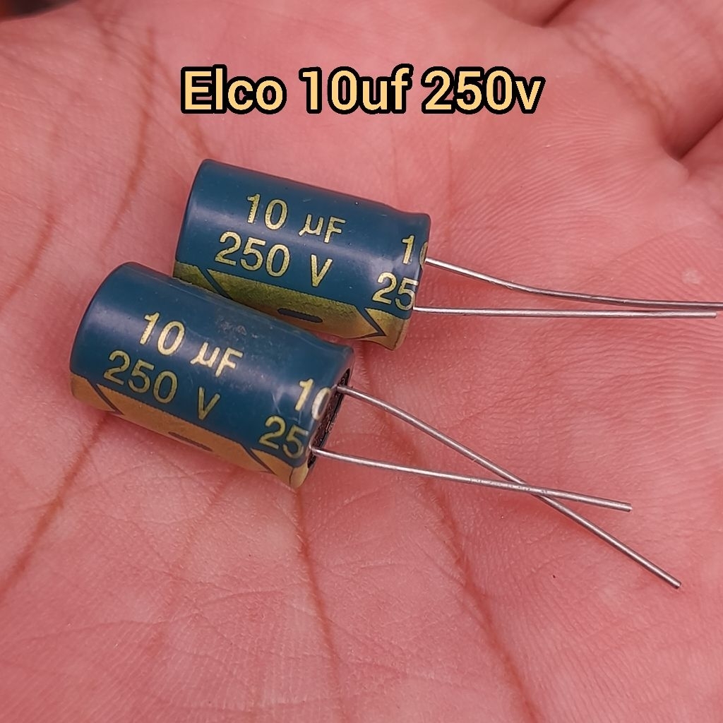 Jual elco 10uf 250v capasitor 10 uf 25 v | Shopee Indonesia