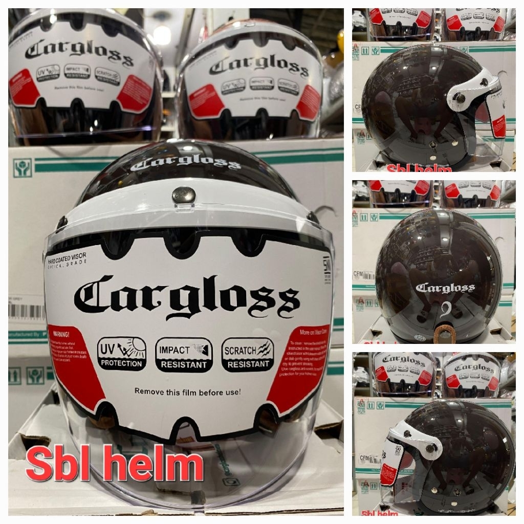Jual HELM CARGLOSS TIPE CFH HIJAP TERBARU ORIGINAL 1000/% REAL PICTURE ...