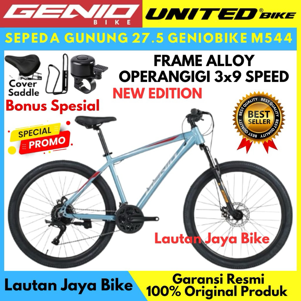 Jual Sepeda Gunung 26 27.5 MTB Genio Salzburg 42 M544 Model Terbaru ...