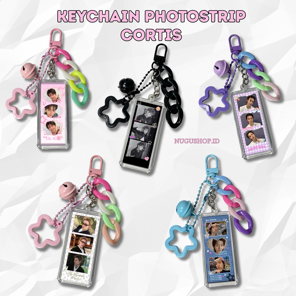 Jual KEYCHAIN PHOTOSTRIP CORTIS ENHYPEN- GANTUNGAN KUNCI KEONHO ...