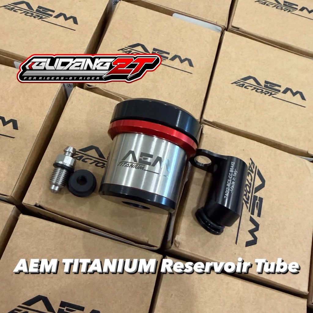 Jual Tabung Minyak Rem RESERVOIR AEM TITANIUM RCS CC RCS Brembo ...