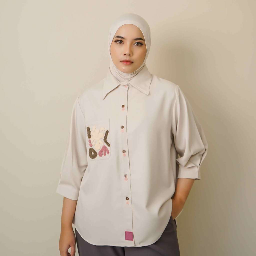 Jual Restu Anggraini - Tisha Shirt Tufting | Shopee Indonesia