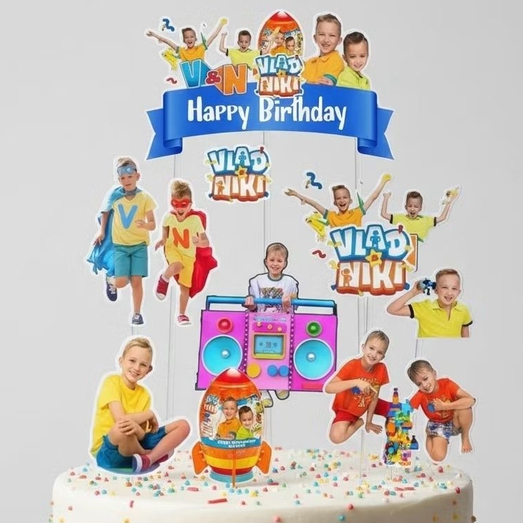 Jual TOPPER CAKE CUSTOM TOPPER ULANG TAHUN TOPPER ULTAH / HIASAN KUE ...