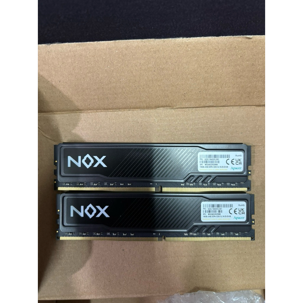 Jual RAM APACER NOX 32GB 16x2 3200MHZ | Shopee Indonesia