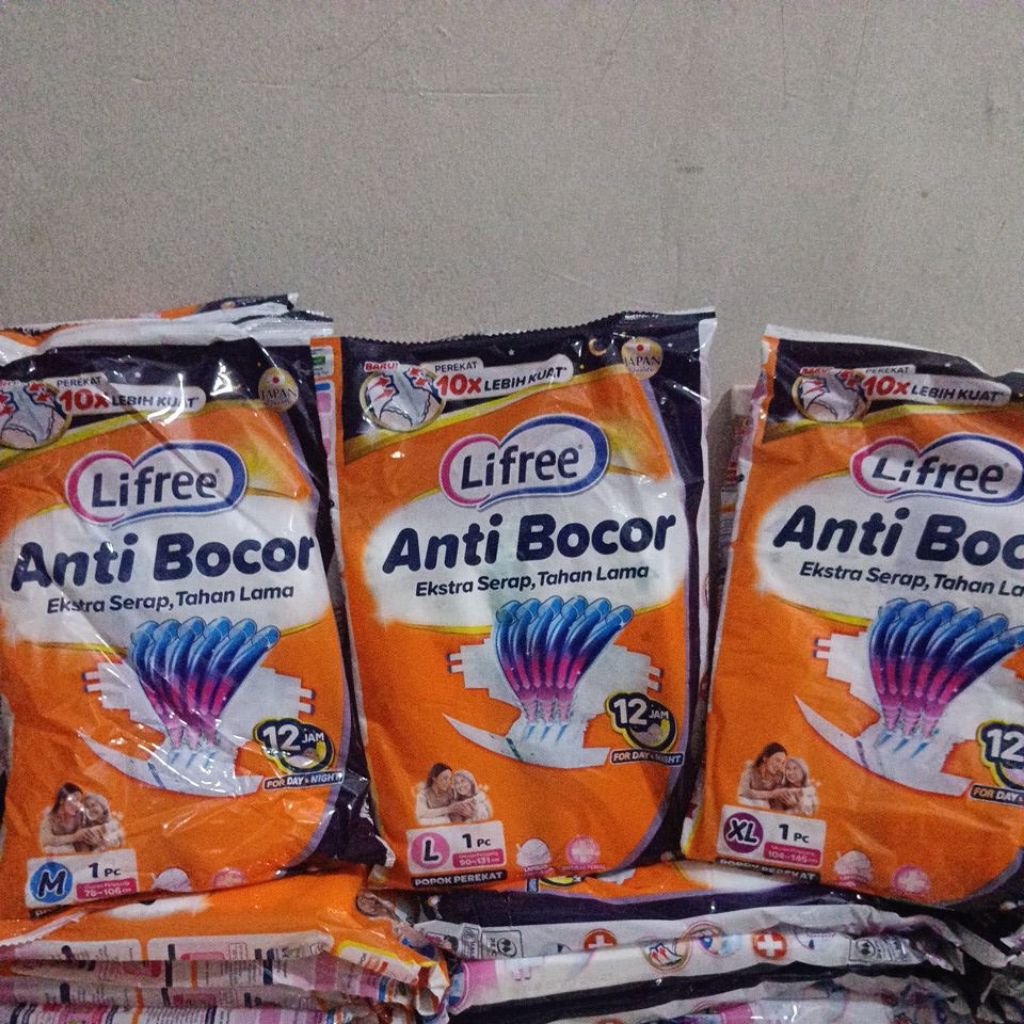 Jual Lifree perekat Anti bocor kemasan Renceng M / L / XL | Shopee ...