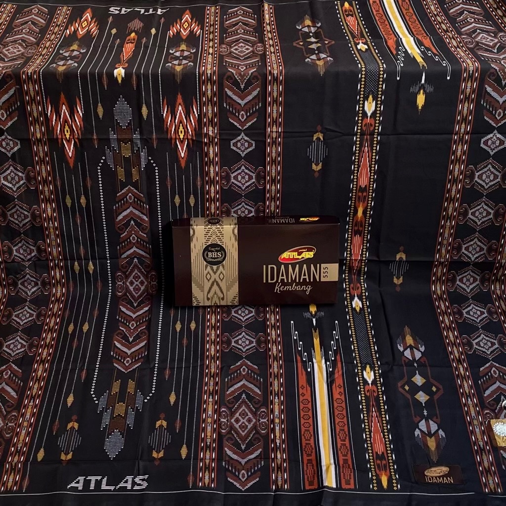 Jual Sarung Atlas Idaman 555 Kembang A5-JLE Motif BHS Terbaru Supported ...
