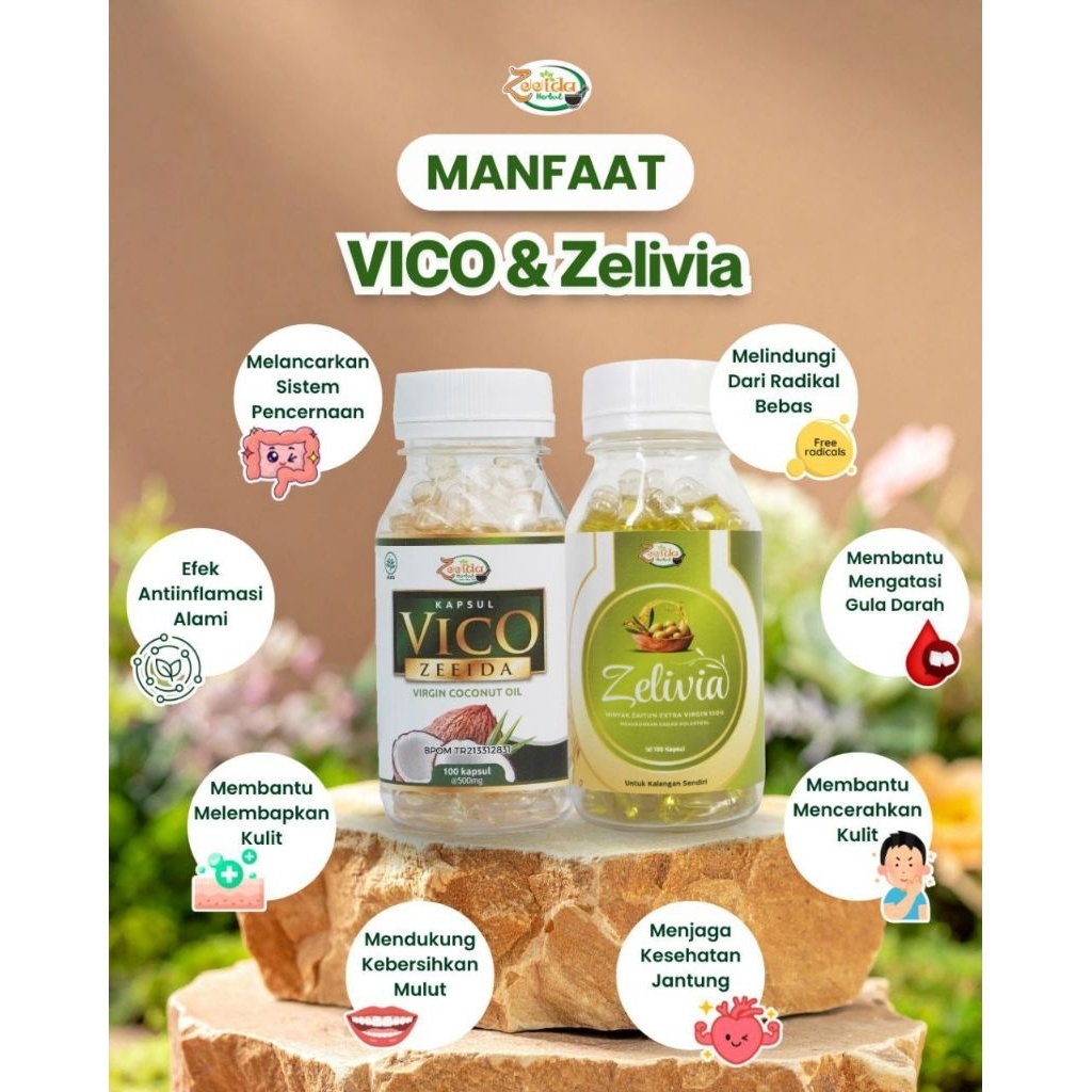 Jual Zaitun kapsul zelivia virgin olive oil Vco kapsul | Shopee Indonesia