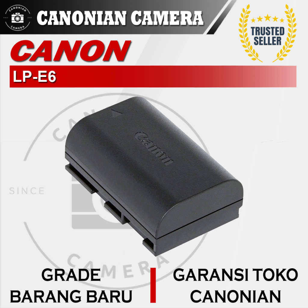 Jual Baterai Battery Canon LP-E6 For Canon 5D II 5D III 5D IV 6D 6D II ...