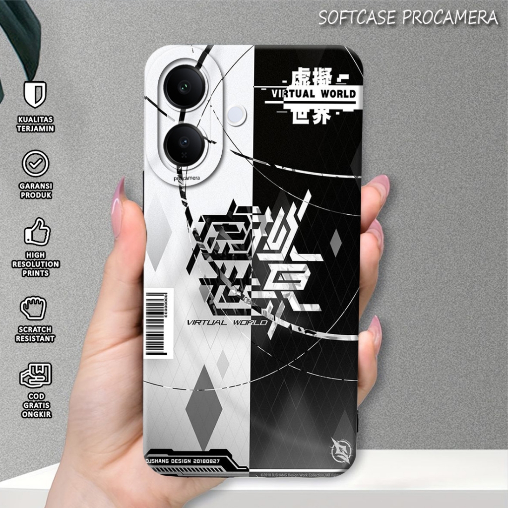 Jual [ TS5 ] Case Hp for VIVO V60 LITE IQOO Z10R 4G 5G Fashion Casing ...