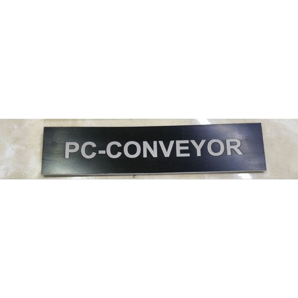 Jual Panel Akrilik Gravoply-Nameplate/label Mesin Custom Laser l Bisa ...