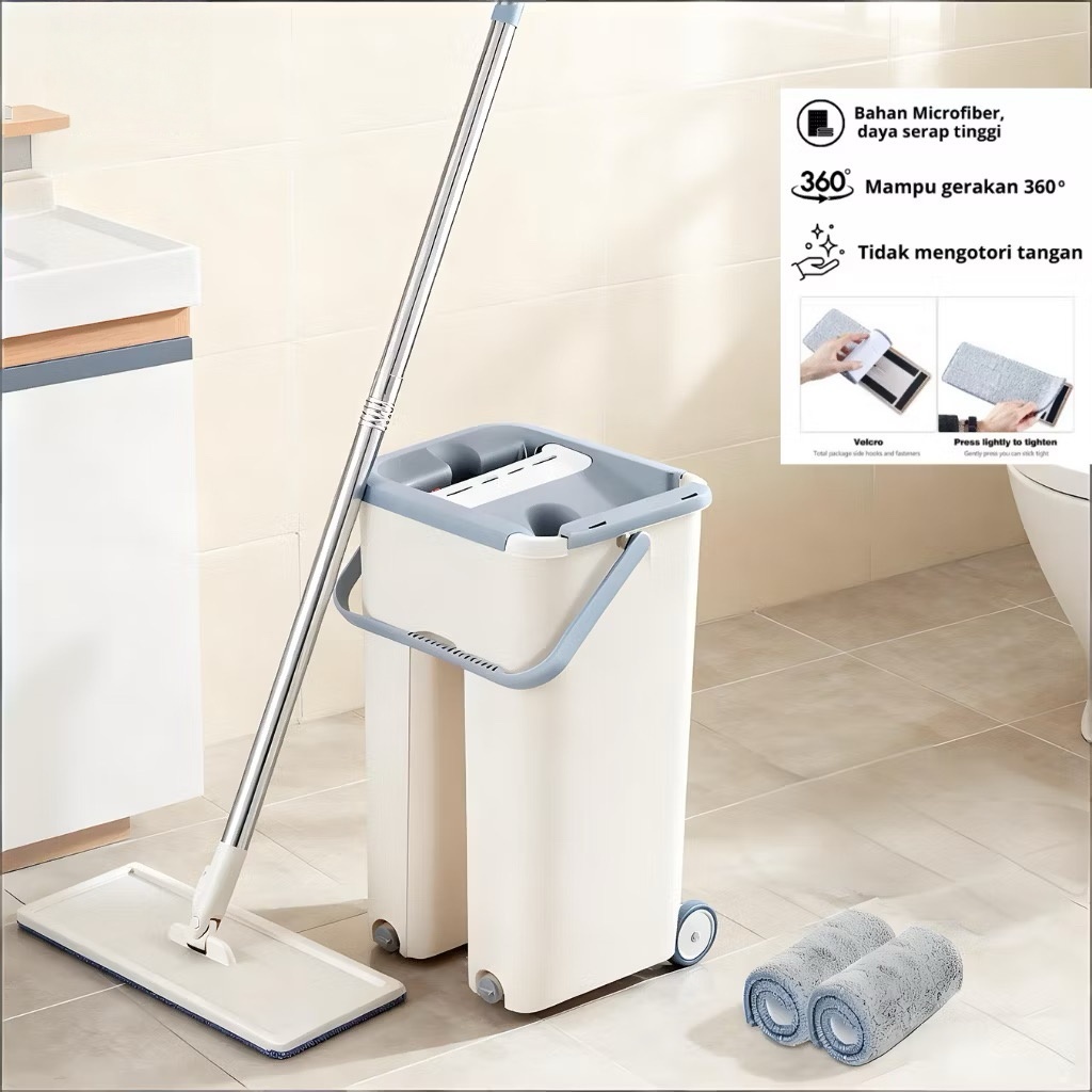 Jual Alat Pel Lantai Peras Otomatis Ultra Mop Briny Small Kain Pel ...