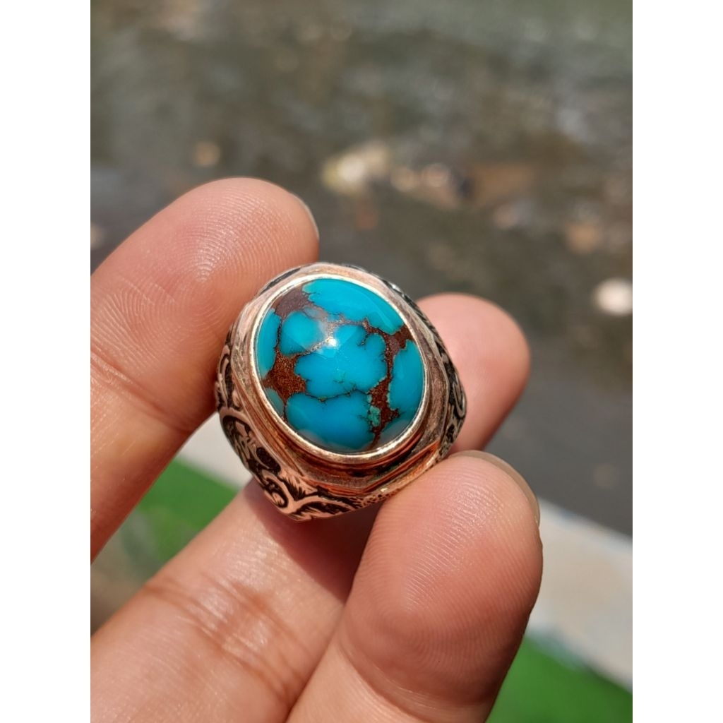 Jual BATU PIRUS MESIR BIRU GRADASI CEPLOK | Shopee Indonesia