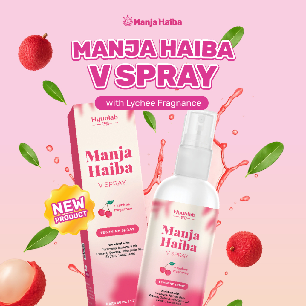 Jual Manja Haiba V Spray - Perawatan Kewanitaan Wangi Lychee, Tanpa ...