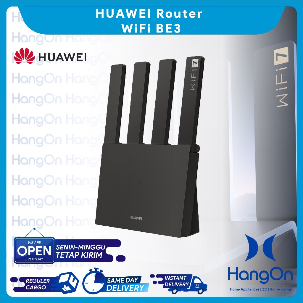 Jual [UNTUK BONUS] HUAWEI WiFi BE3 Router 3.6 Gbps Dual-Band Wi-Fi 7 ...