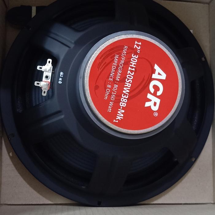 Jual SPEAKER ACR PRO 12 inch 30H120SRW38B-MK1 ACR PRO WOOFER | Shopee ...
