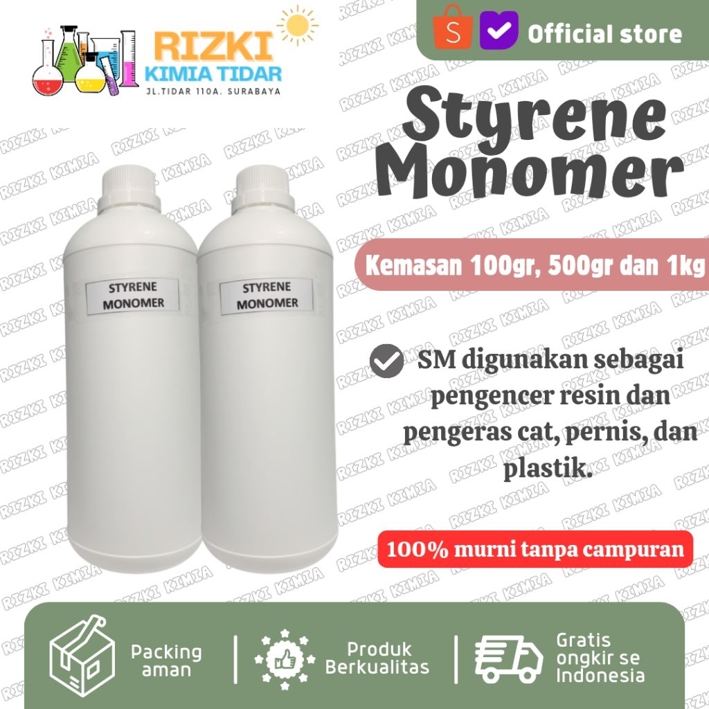 Jual Styrene Monomer SM Pengencer Resin Stiren Monomer | Shopee Indonesia