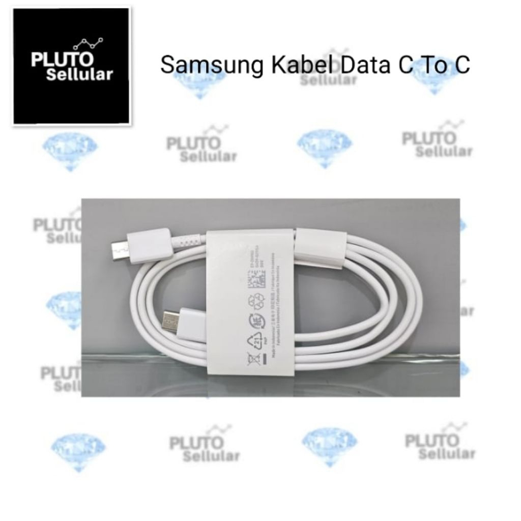 Jual Samsung Kabel Data Type-C To Type-C - Original Samsung | Shopee ...