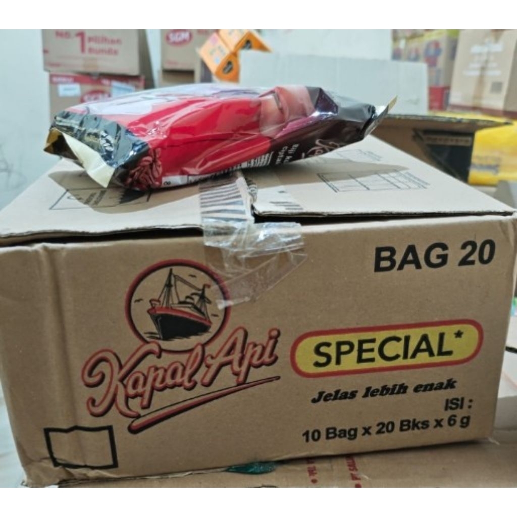 Jual kapal api mini bag 1dos | Shopee Indonesia