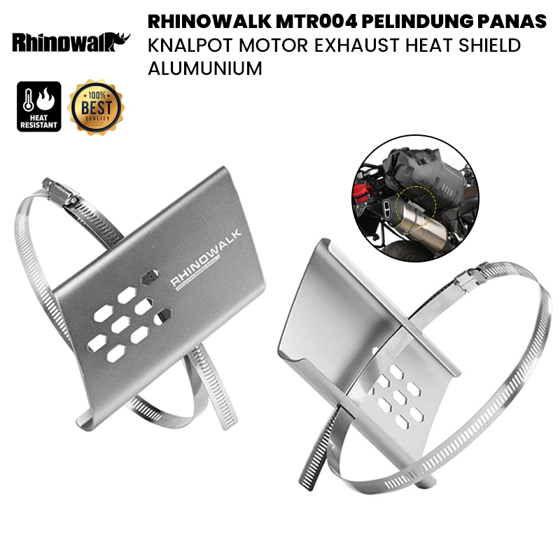 Jual Rhinowalk MTR004 Pelindung Panas Knalpot Motor Exhaust Heat Shield ...