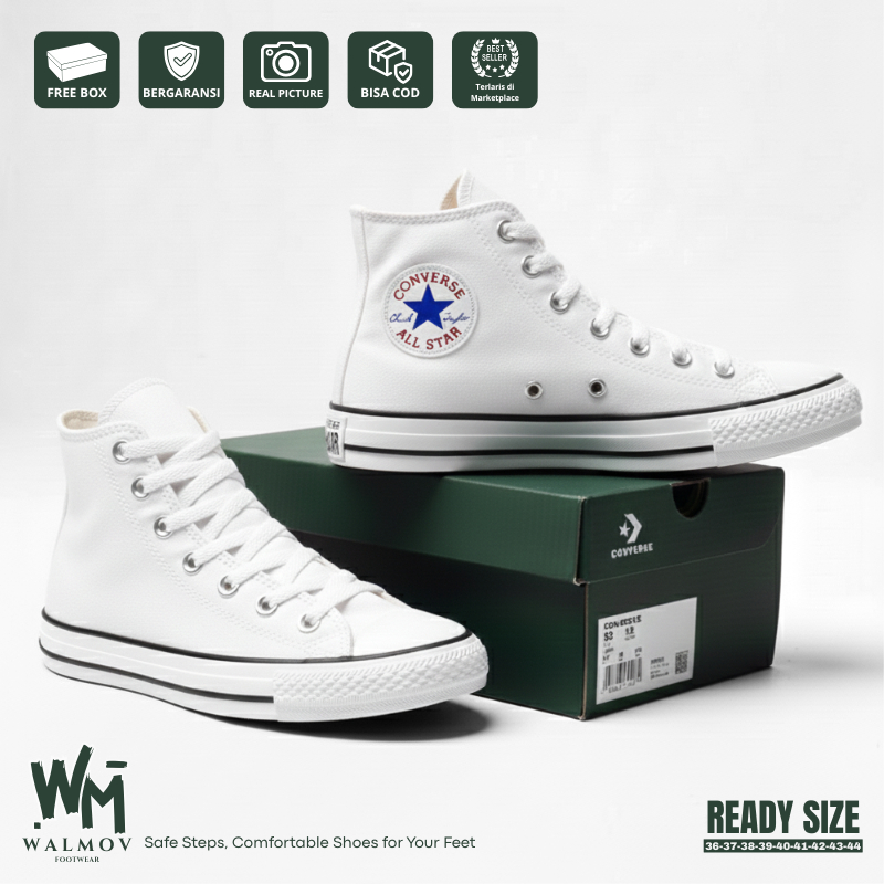 Jual Sepatu Converse 70s All Star Chuck Taylor High BNIB White Series ...