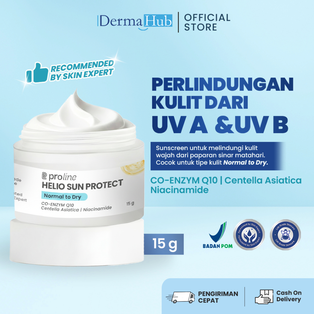 Jual Dermahub - Proline Helio Sun Protect 15gr Daily Protection | SPF ...