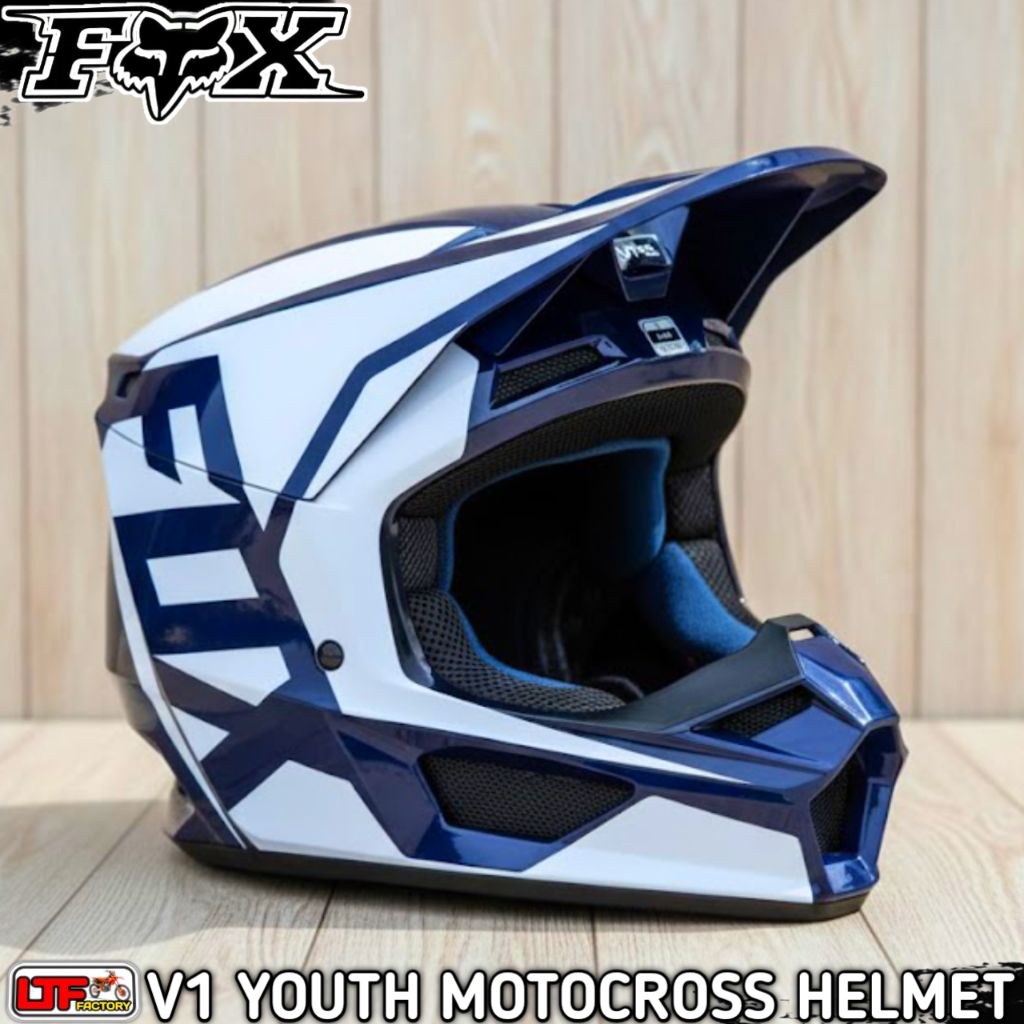 Jual FOX V1 ECE YOUTH HELMET - HELM ANAK - ANAK KIDS JUNIOR - ADVENTURE ...
